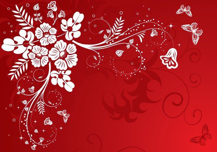 Red background Royalty Free Vector Image - VectorStock