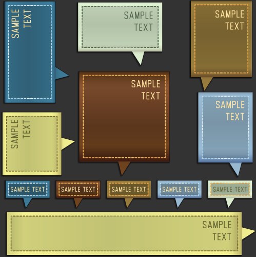 Simple text message mockup to your granny Vector Image