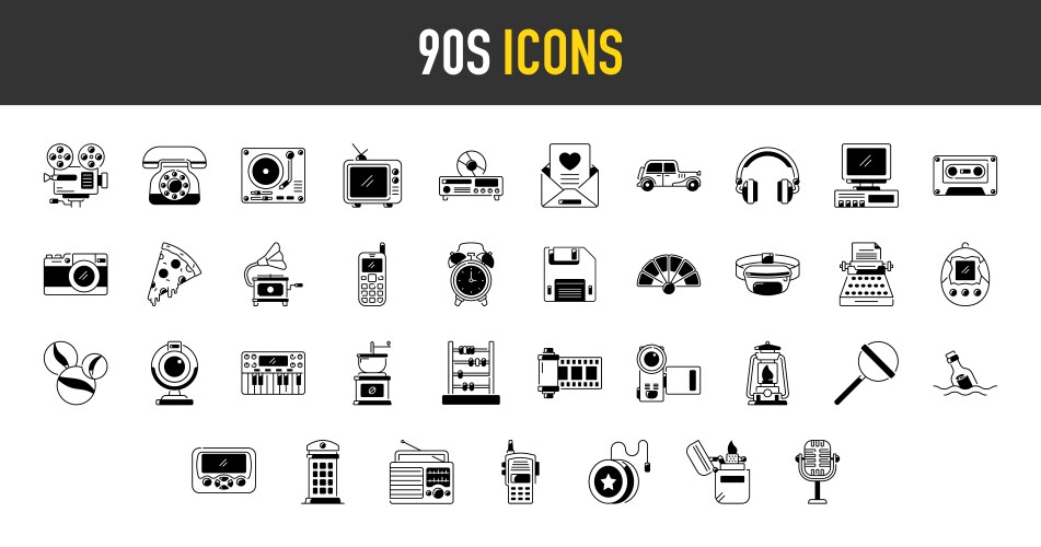 90s Vector Images (over 97,000)