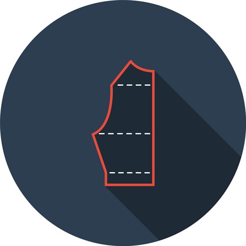 Sewing pattern icon Royalty Free Vector Image - VectorStock