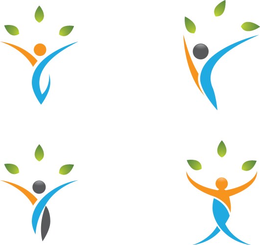 Human health symbol Royalty Free Vector Image - VectorStock