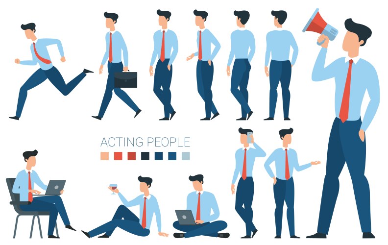 Character Poses Vector Images (over 180,000)