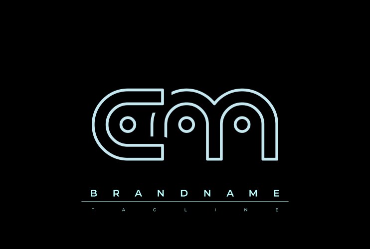 Letter Cm Logo Vector Images (over 2,600)