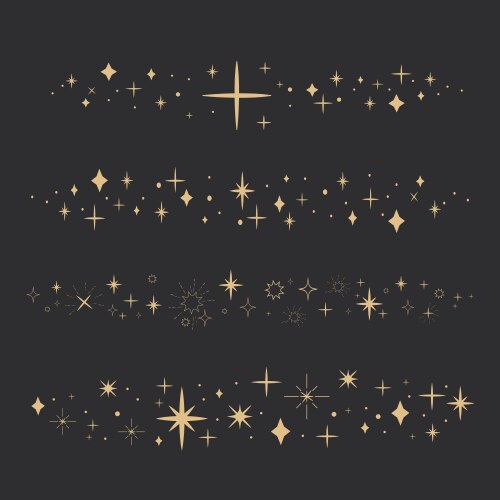 Divider Sparkle Border Vector Images (over 310)