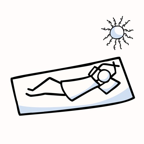 Beach Stick Figures Vector Images (over 280)