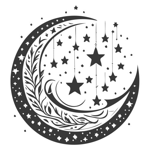 Islamic Moon Vector Images (over 70,000)