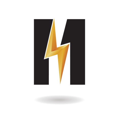 Lightning Bolt Letter M Vector Images (over 130)