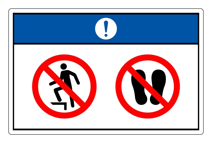 Do not Step Vector Images (over 450)