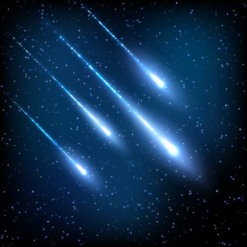 Blue Shooting Star Vector Images (over 1,600)