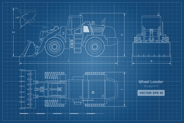 Forklift Top View Vector Images (38)