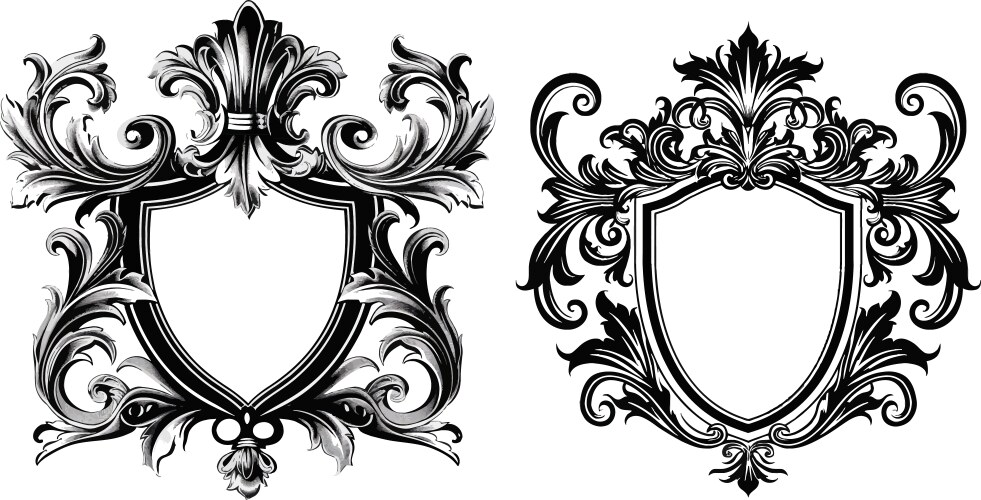 Victorian Borders Designs Victorian Border Royalty Free Vector Image