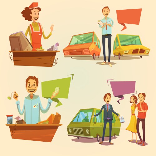 Car Salesman Cartoon Vector Images (over 520)