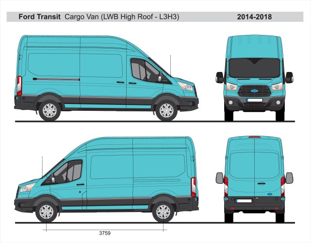 Ford transit Vector Images & Graphics for Commercial Use | VectorStock