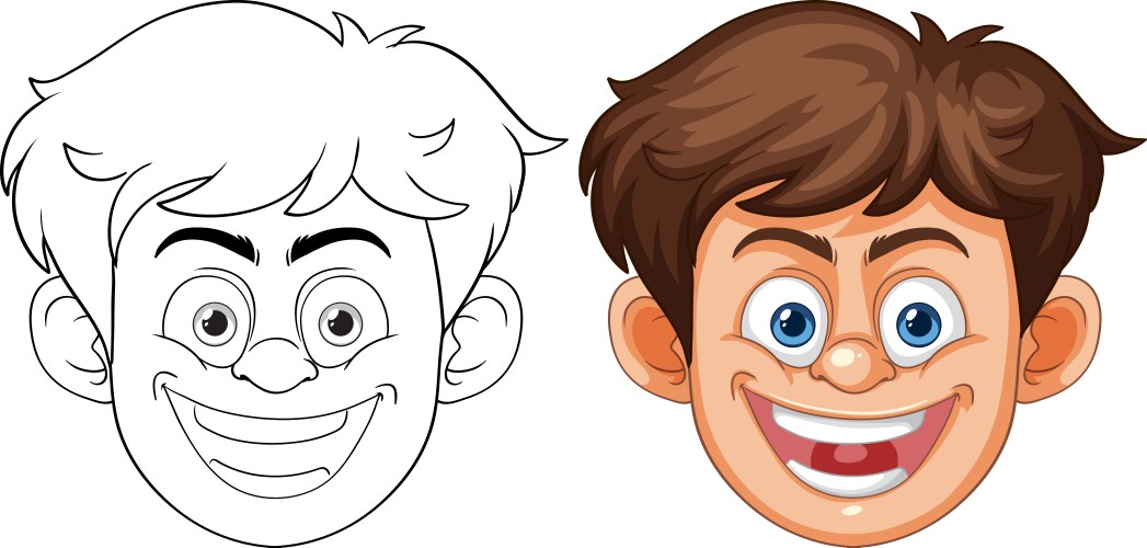 Boy Outline Young Vector Images (over 18,000)