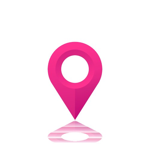 Pin location map marker direction Royalty Free Vector Image