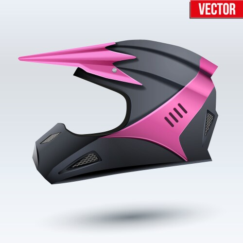 Motorcycle helmet Royalty Free Vector Image - VectorStock