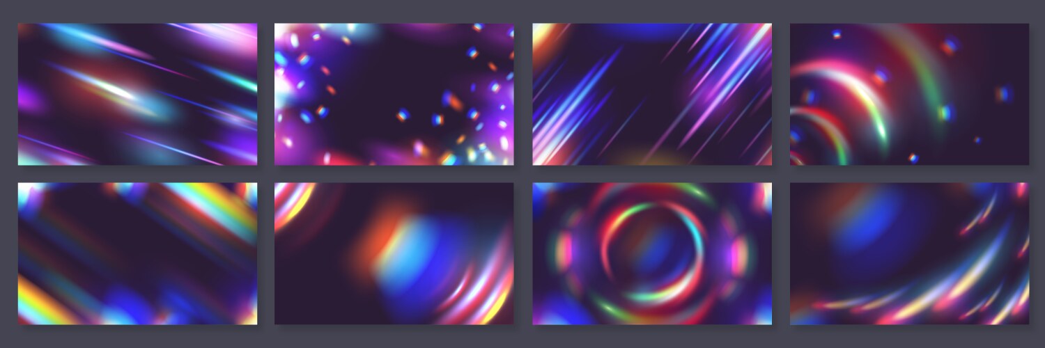 Light Spectrum & Prism Reflection Royalty Free Vector