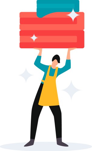Cleaning service icon Royalty Free Vector Image