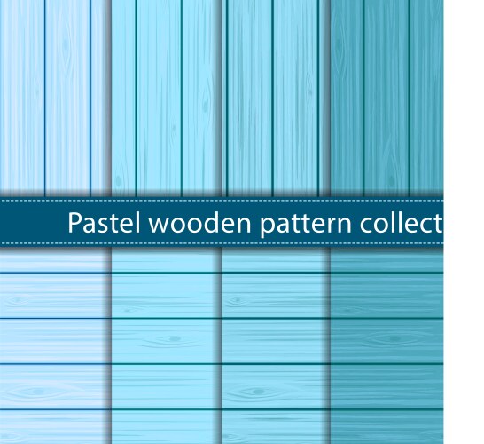 Blue wood panels Royalty Free Vector Image - VectorStock