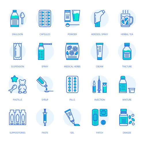 Dosage Forms Pharmacy Vector Images (over 160)