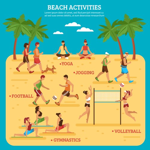 Volleyball Infographics Vector Images (over 530)