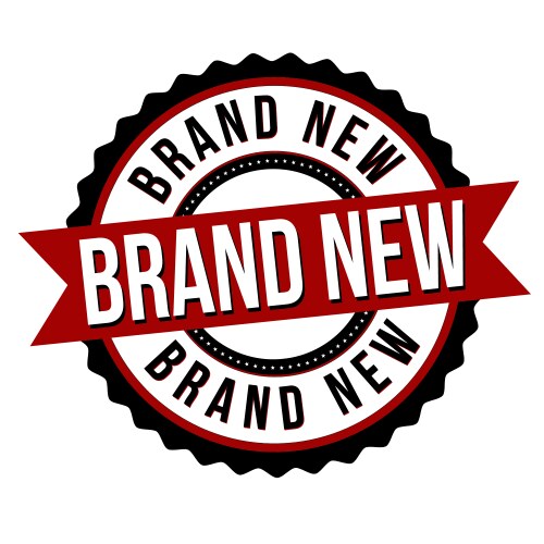 Brand new banner design Royalty Free Vector Image