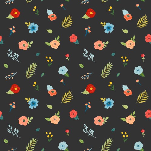 Little red riding hood seamless pattern graphics Vector Image