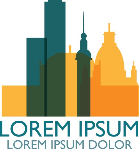 Dresden logo Royalty Free Vector Image - VectorStock