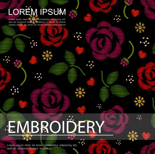 Neck Embroidery Vector Images (over 1,300)