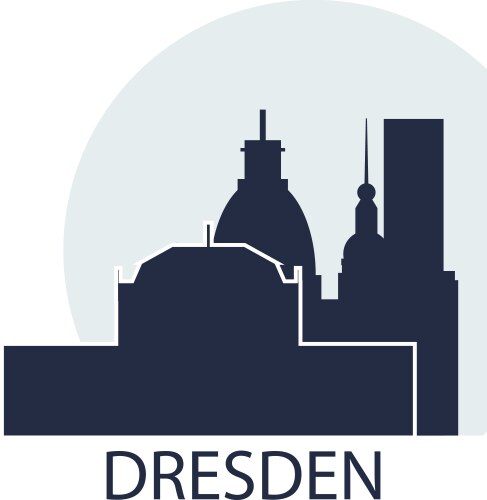 Dresden logo Royalty Free Vector Image - VectorStock