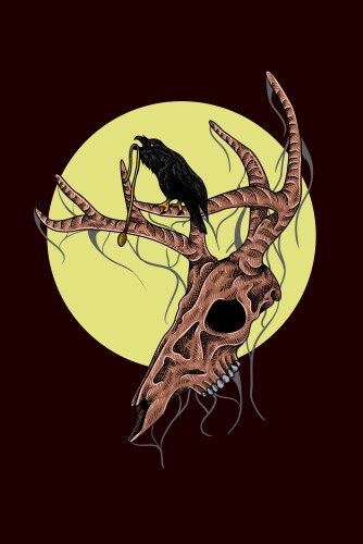 Elk Skull Vector Images (over 1,100)