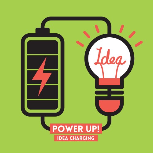 Light bulb idea icon Royalty Free Vector Image