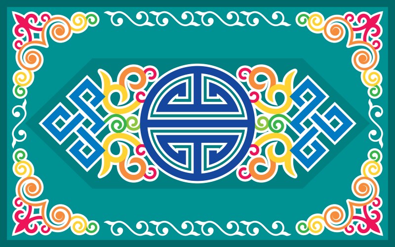 Mongolian Pattern Vector Images (over 830)