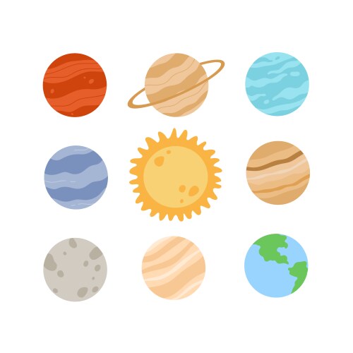Solar System Vector Images (over 50,000)