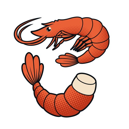 Shrimp Cartoon Vector Images (over 9,100)