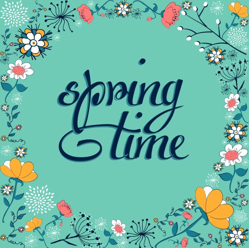 Flower Outline Spring Vector Images (over 90,000)