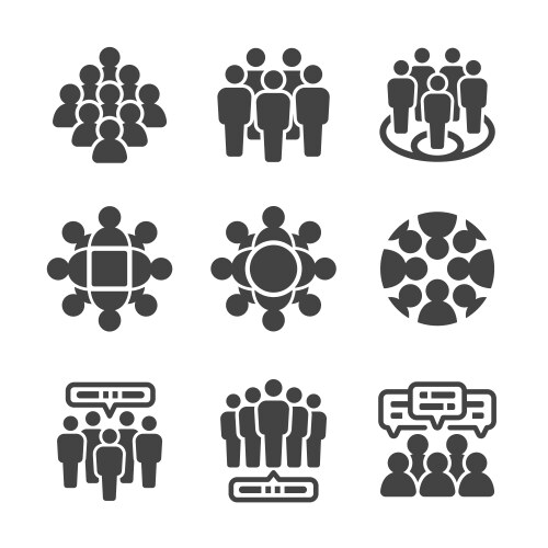 Unique person icon Royalty Free Vector Image - VectorStock
