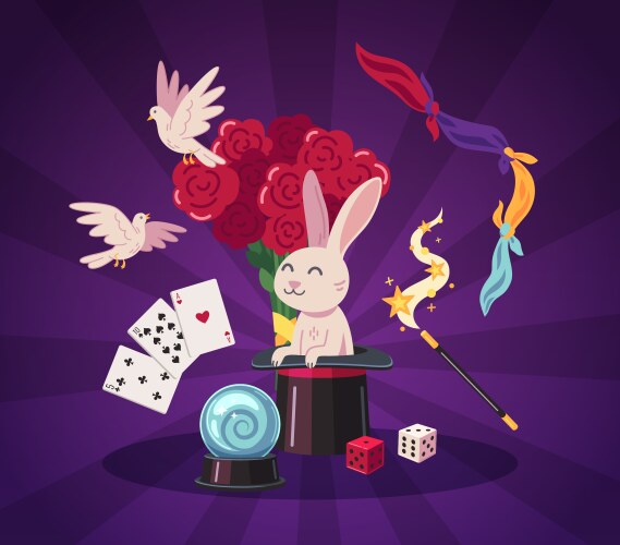 Cartoon Magic Magician Vector Images (over 21,000)