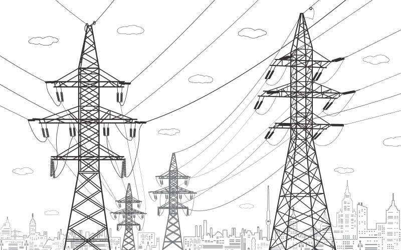 Transmission Line Vector Images (over 25,000)
