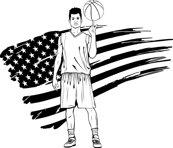 Basketball Outline Vector Images (over 16,000)