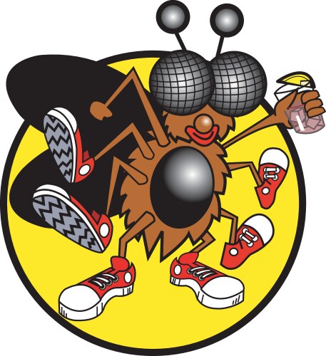 Cartoon Black Fly Vector Images (over 100,000)