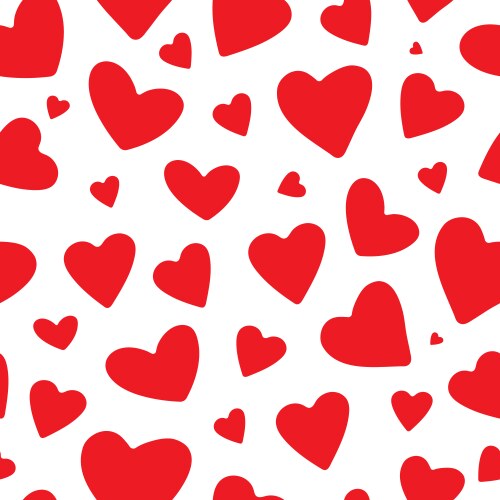 Heart Seamless Pattern Vector Images (over 100,000)
