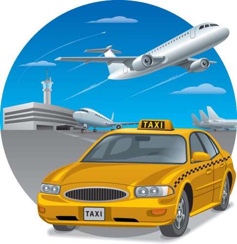 Red taxi icon Royalty Free Vector Image - VectorStock