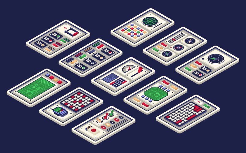 Control Panel Spaceship Vector Images (over 850)