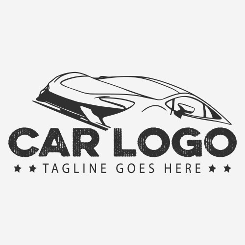 Car logo design Royalty Free Vector Image - VectorStock