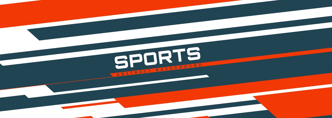 Abstract modern sport banner design with diagonal Vector Image