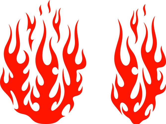 Fire Royalty Free Vector Image - VectorStock