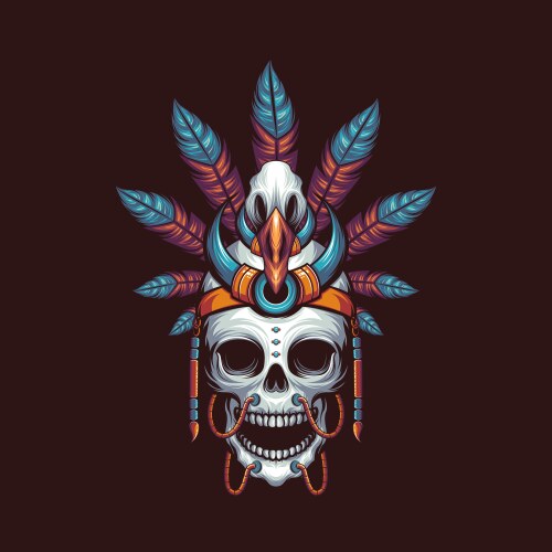 Burung enggang or rangkong Royalty Free Vector Image