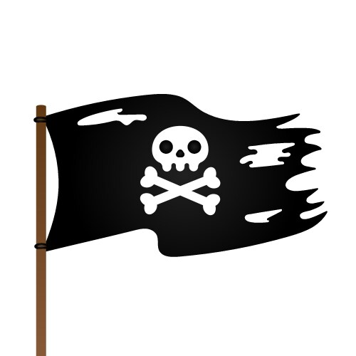 Jolly roger Royalty Free Vector Image - VectorStock