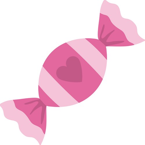 Red square candy or chocolate wrapper mockup 3d Vector Image